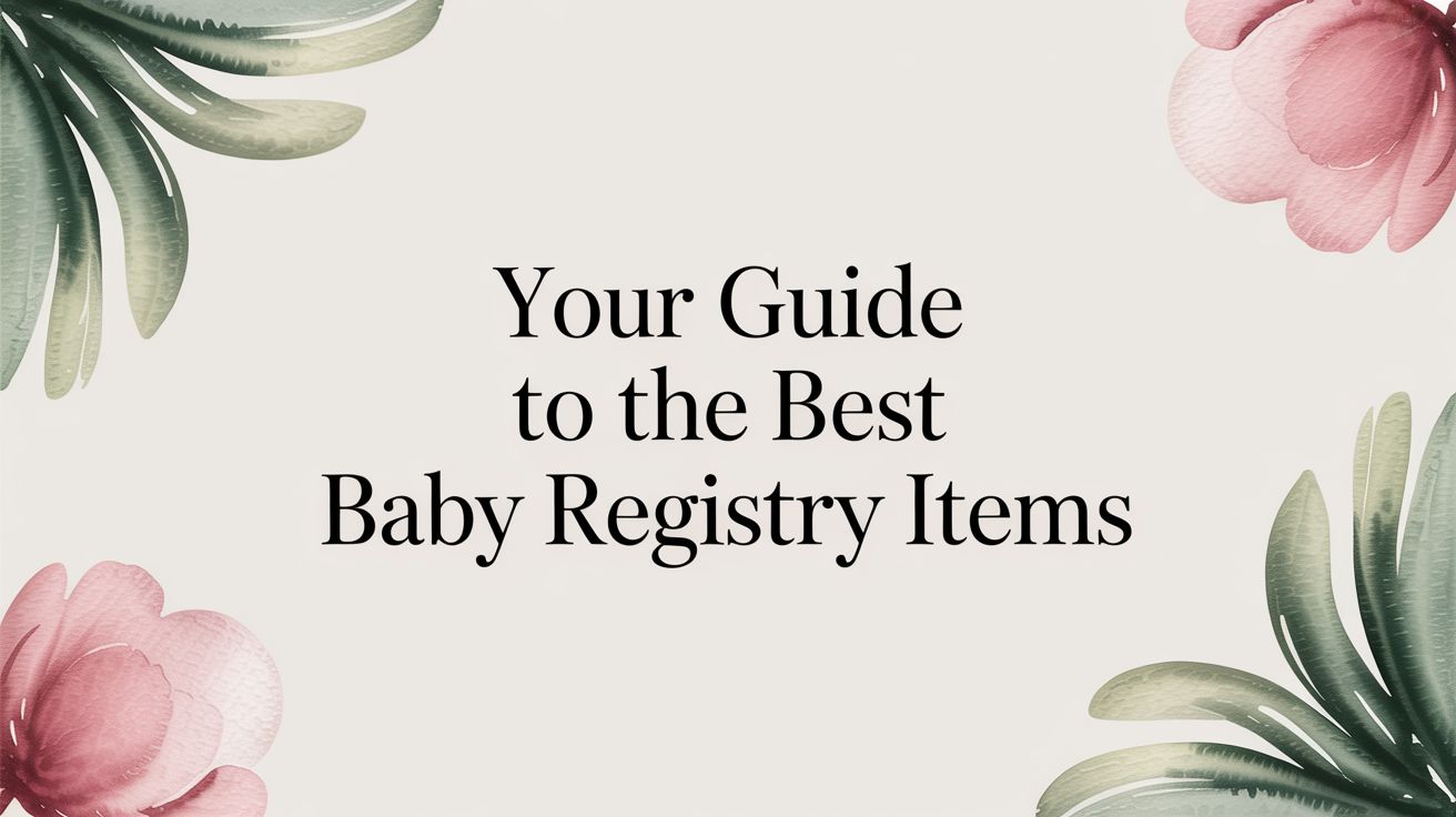 Best Baby Registry Items [2026 Guide] - Must-Have Essentials