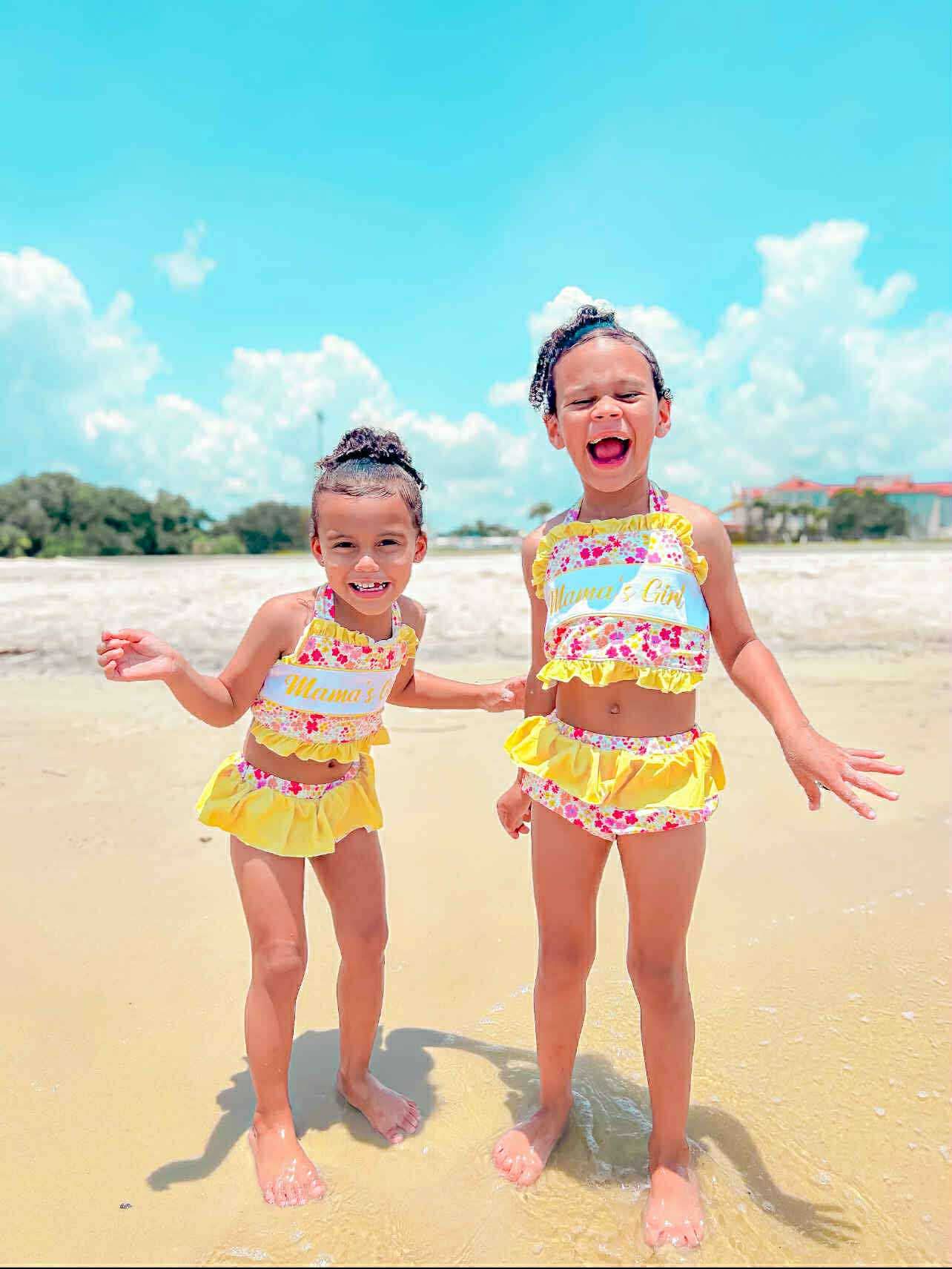 Mamas girl floral two piece Swimsuit | MOOGCO Baby