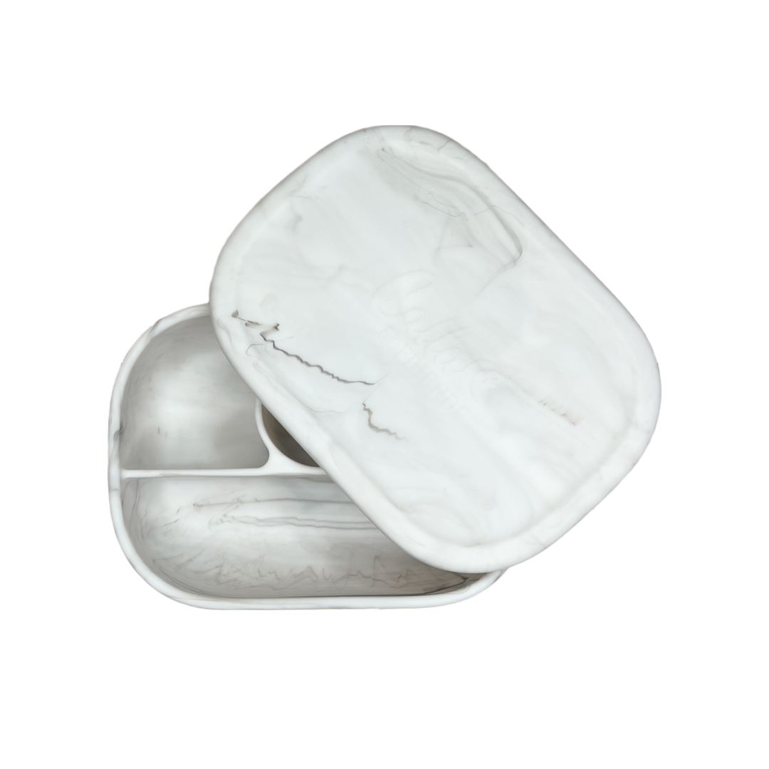 Hayden Bento Box - Marble White - Multi-Tie... | MoogCo Baby