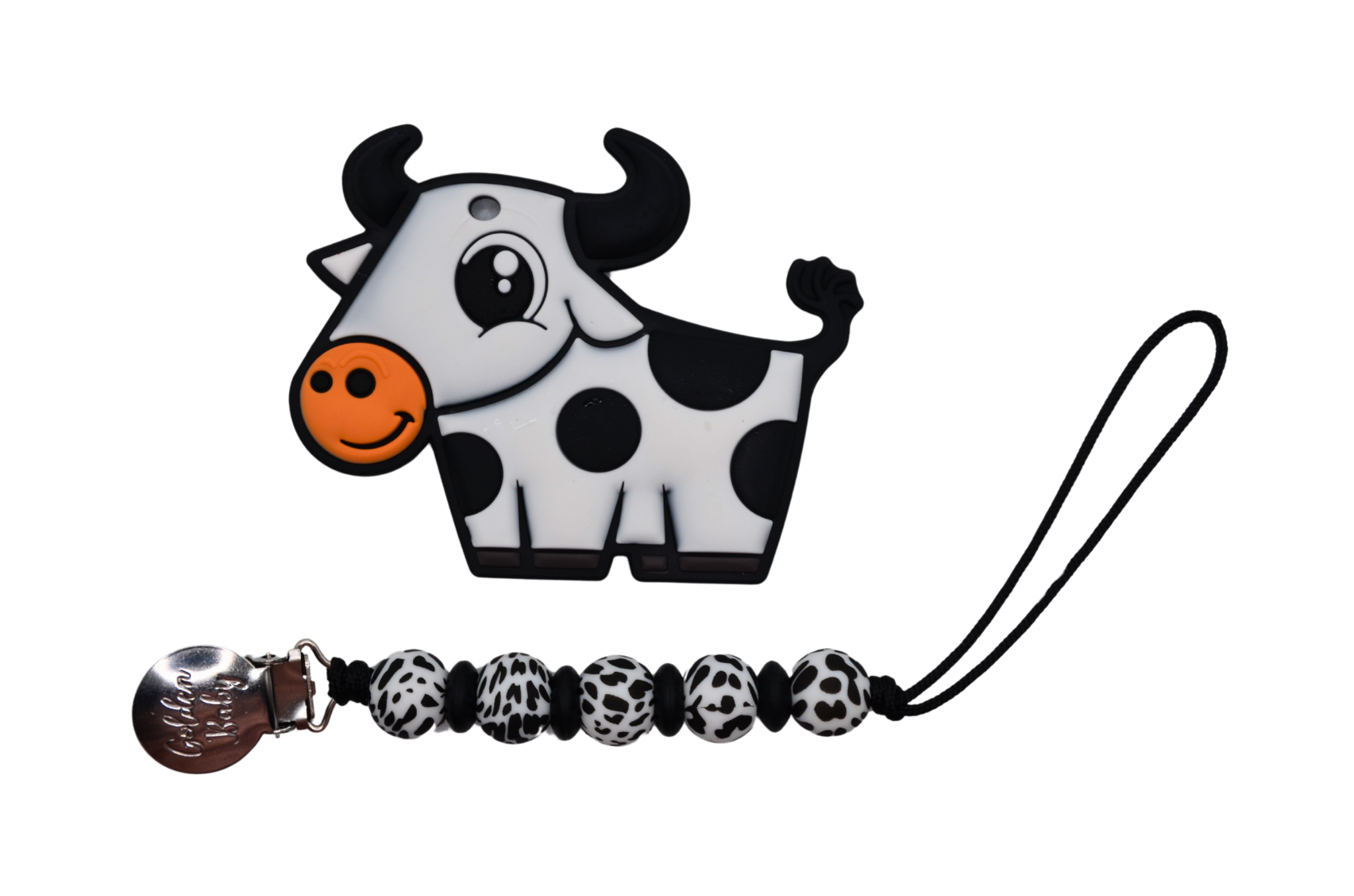 Longhorn Cow Teether Set - Soft Padded for ... | MoogCo Baby