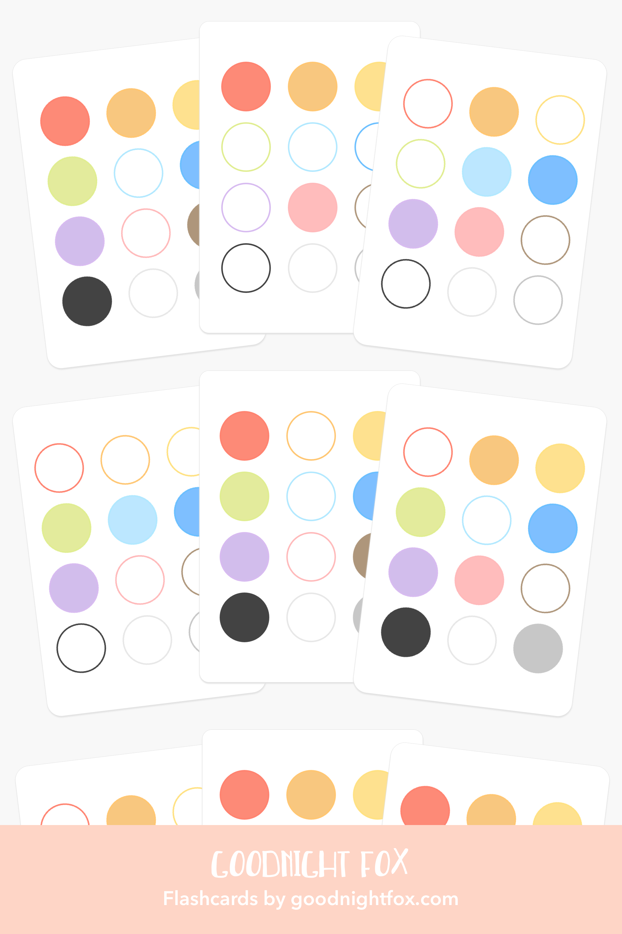 Grid Pattern Ball Flashcards - Educational ... | MoogCo Baby