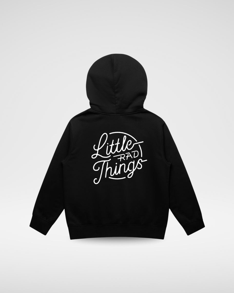 THE RAD CIRCLE LOGO - RECYCLED BLACK – MOOGCO Baby