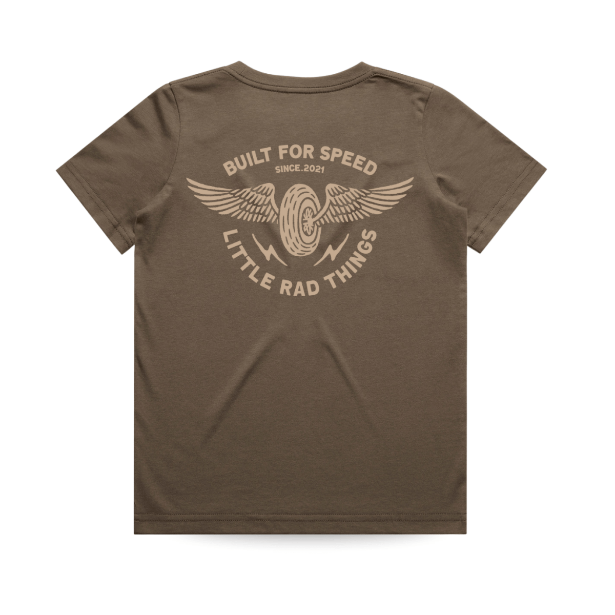 THE WINGED MECHANIC TEE - BROWN – MOOGCO Baby