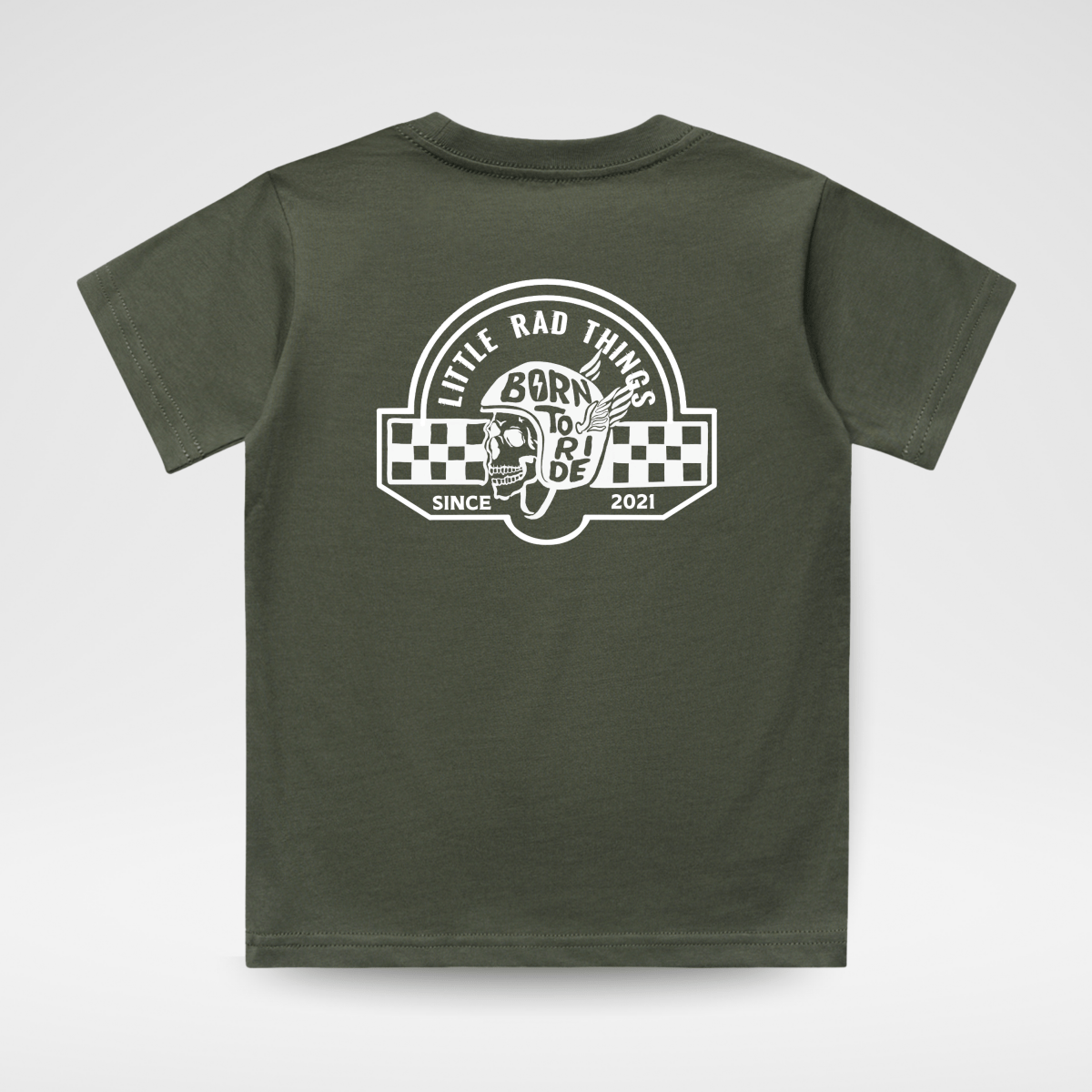 TIL DEATH DO WE RIDE TEE - OLIVE – MOOGCO Baby