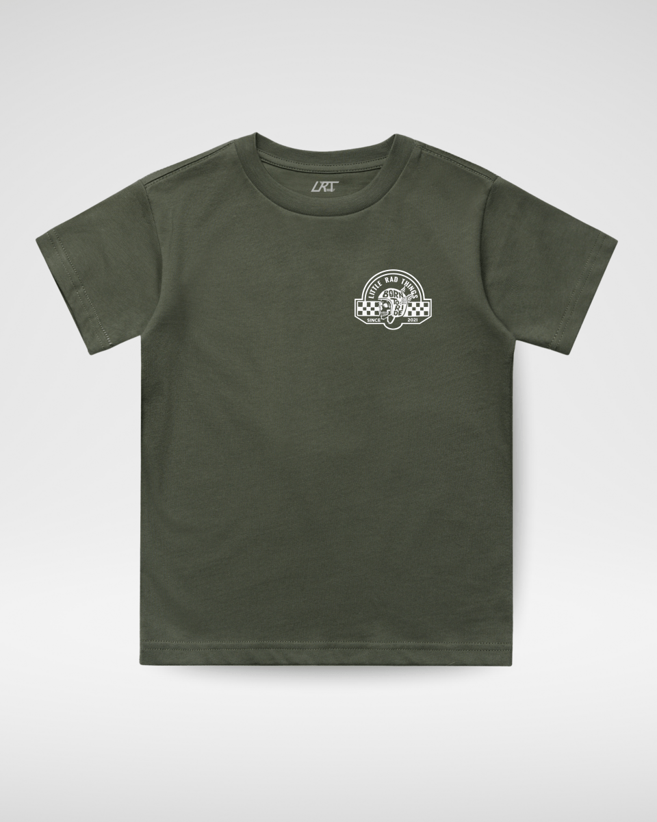 TIL DEATH DO WE RIDE TEE - OLIVE – MOOGCO Baby